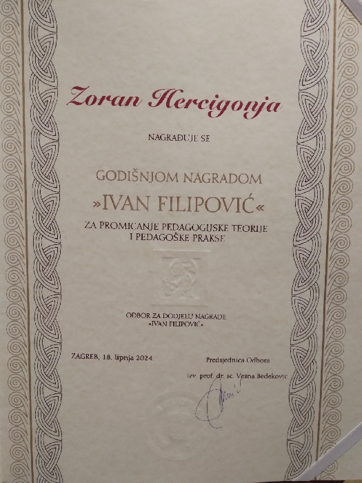Nagrade i priznanja :: Zoran-hercigonja